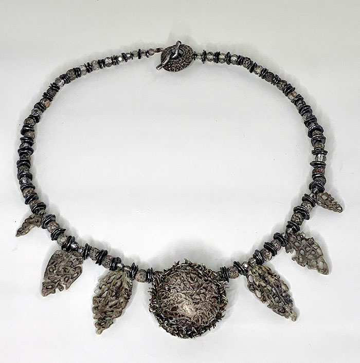 Barbara-Rivolta-Porcelain-&-Silver-Necklace-700 - Dunedin Fine Art Center