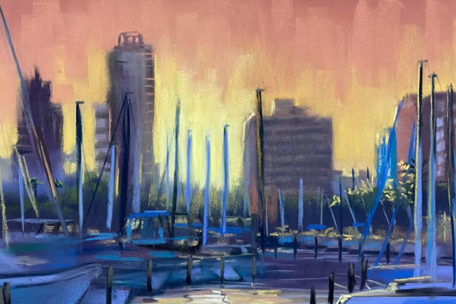 W-PA122 Painting Beach Sunsets in Pastels with Shawn Dell Joyce ...